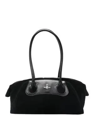 VIVIENNE WESTWOOD Suede Handbag - Black