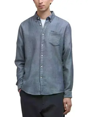 Barbour Buckley Cotton Shirt - Blue
