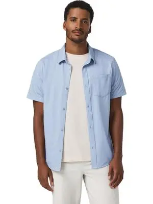Vuori Short Seeve Knit Oxford Button Down Cassic Fit - Blue Dusk