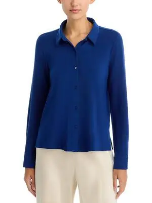 Eileen Fisher Slim Shirt - Deep Dive