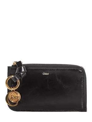 Chloé Alphabet Small Clutch - Black