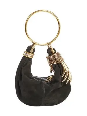 Chloé Mini Bracelet Hobo Bag - Black
