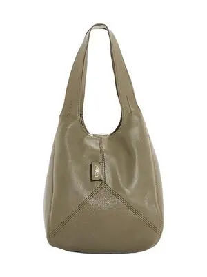 Chloé Balloon Leather Hobo Bag - Aloe Green