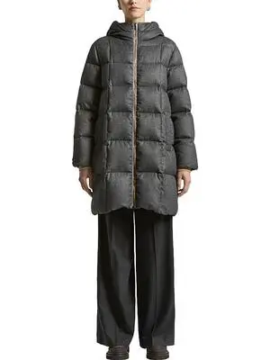 Peserico Puffer Coat - Dark Sapphire