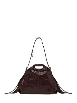 Maje Miss M Crossbody Bag - Dark Brown