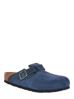 BIRKENSTOCK Boston Clogs - New Navy