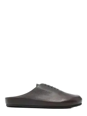 Jacquemus Lace-up Mules - Brown