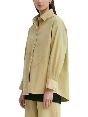 AERON Button-fastening Patch-pocket Shirt Jacket - Neutrals