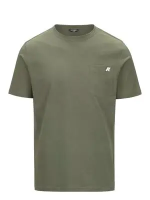 K-WAY Patch-pocket Cotton T-shirt - Green