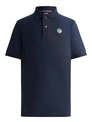 Fusalp Pique-cotton Logo Polo Shirt - Blue