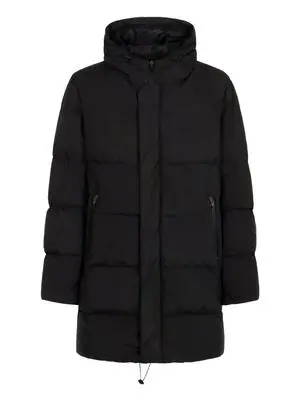 Herno Meteo Zip-Up Padded Jacket Black