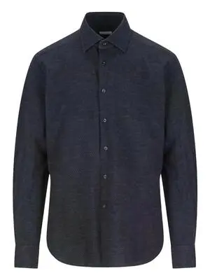 XACUS Point-collar Shirt - Blue