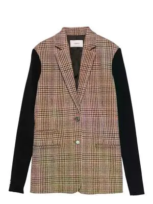 COPERNI Check-Pattern Paneled Jacket