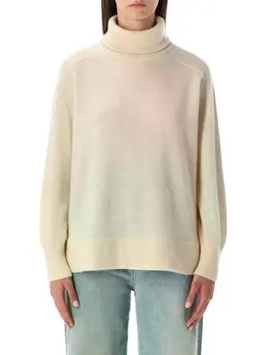 American Vintage Raxow High-neck Sweater - Neutrals