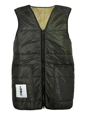 Mackintosh Quilted Padded Gilet - Green