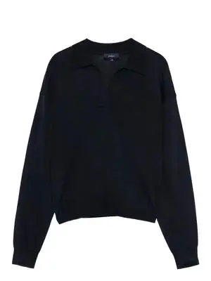Soeur Polo-neck Sweater - Blue