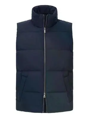 Boggi Milano Padded Gilet - Blue