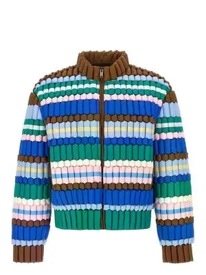 RAXXY 3d Padded Striped Jacket - Blue