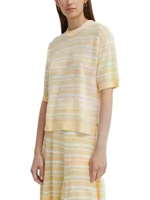AERON Striped Knit Top - Neutrals