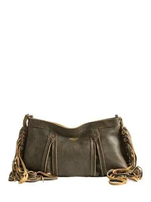 Zadig&Voltaire Sunny Moody Fringes Bag - Brown