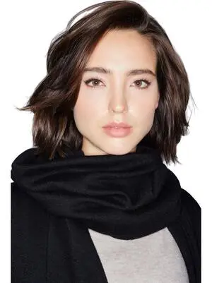 Natori Himalaya Sweater Knit Snood - Black