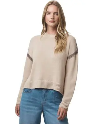 Splendid Greyson Pullover Sweater - Grey