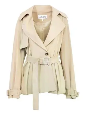 LOEWE Peplum Belted Jacket