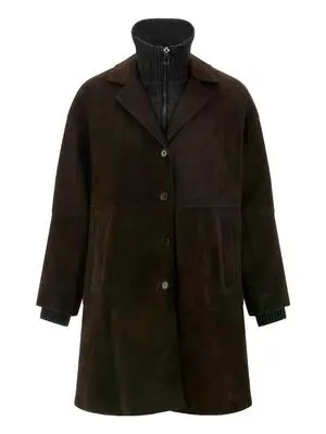 P.A.R.O.S.H P.A.R.O.S.H. Monet Suede Coat