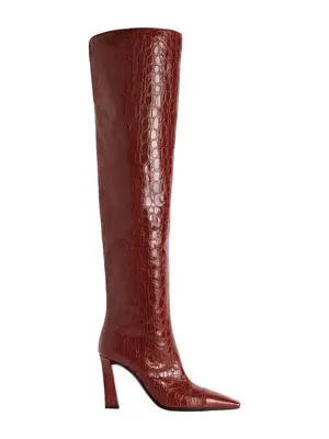GIUSEPPE ZANOTTI Janiee Plus Over-the-knee Boots - Red
