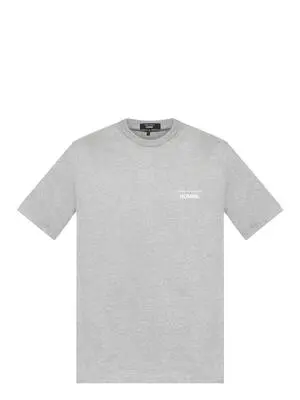 Comme Des Garçons Logo-print Cotton T-shirt - Grey