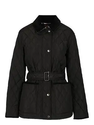 Burberry Chiltern Quilted Jacket - Black
