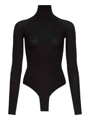 ALAÏA Second-Skin Jersey Bodysuit