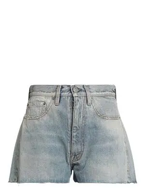 MAISON MARGIELA Denim Hot Pants - Blue
