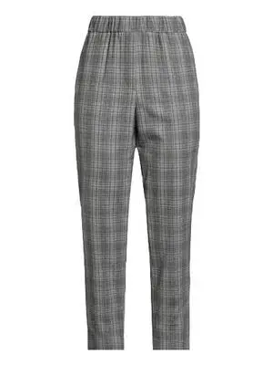 Peserico Tapered Virgin Wool Pants - Grey