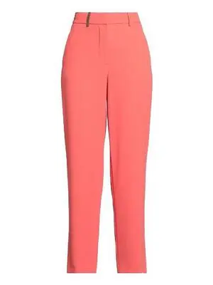 Peserico Tapered High-waisted Pants - Tomato Red