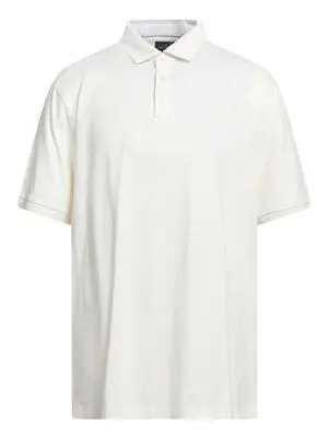 HACKETT Polo Shirt Cream Size Cotton - White