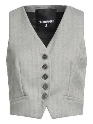 Patrizia Pepe Tailored Vest - Grey