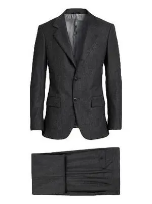 Giorgio Armani Suit Charcoal Size Virgin Wool, Cashmere, Polyamide, Elastane - Grey