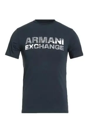 Armani Exchange T-shirt Size Cotton, Elastane - Navy