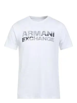 Armani Exchange T-shirt Size Cotton, Elastane - White