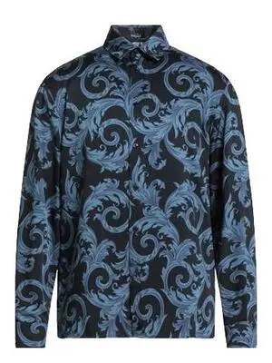 Versace Shirt Sky Size Polyester - Black