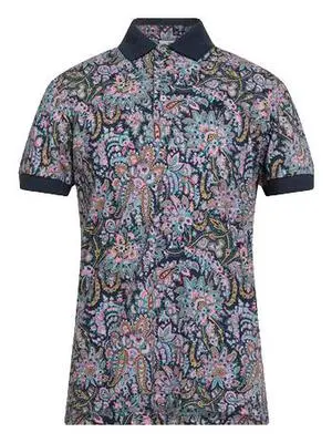 Etro Polo Shirt Size Cotton - Blue