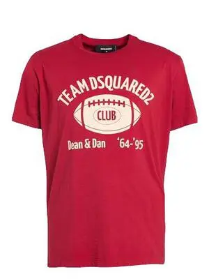 Dsquared2 T-shirt Brick Size Cotton - Red