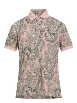 Etro Polo Shirt Light Size Cotton - Pink