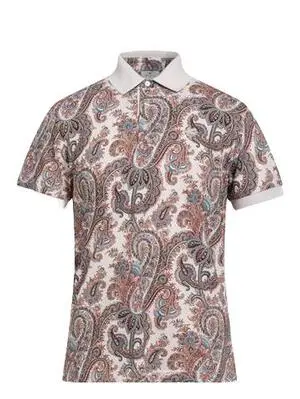 Etro Polo Shirt Light Size Cotton - White