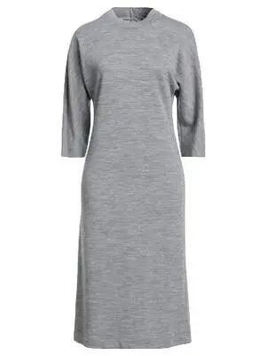 Peserico Midi T-shirt Dress - Grey