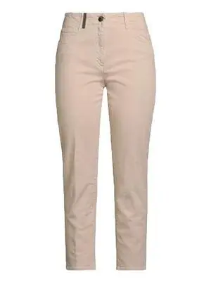 Peserico Tapered Slim Fit Jeans - Beige