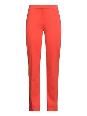 DANIELA DREI Straight-leg Jersey Pants - Tomato Red