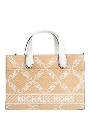 Michael Kors Tote Bag With Logo Print - Beige