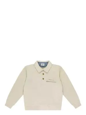 Aimé Leon Dore Stadium Fleece Polo Shirt - White